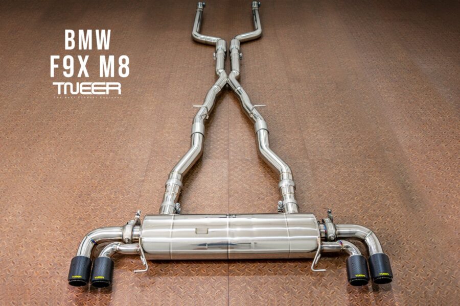 BMW F93 (M8 Gran Coupe) TNEER Exhaust System with EV Control - Eldens ...