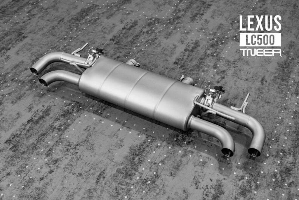 LEXUS LC500 TNEER Performance Exhaust System with TACS - Eldens Autobahn