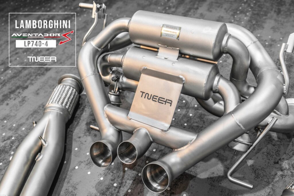 Lamborghini Aventador S LP740-4 TNEER Exhaust System - Eldens Autobahn