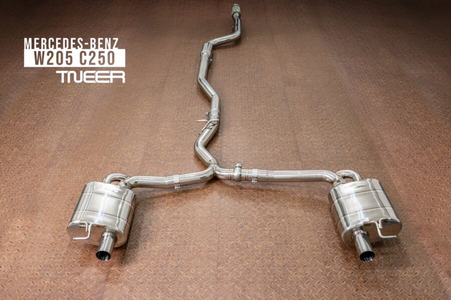 Mercedes-Benz W205 C250 / C300 Performance TNEER Exhaust System ...